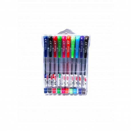 POCHETTE DE 10 STYLOS KRISH X7 - OmegaNet